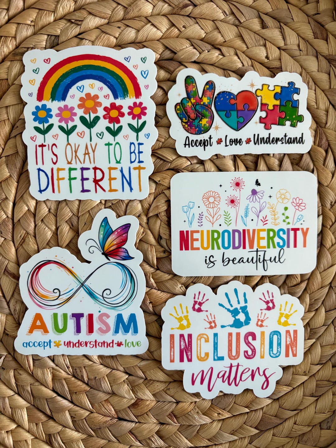 Autism Sticker | Autism Seeing the World Differently |neurodiversity ...