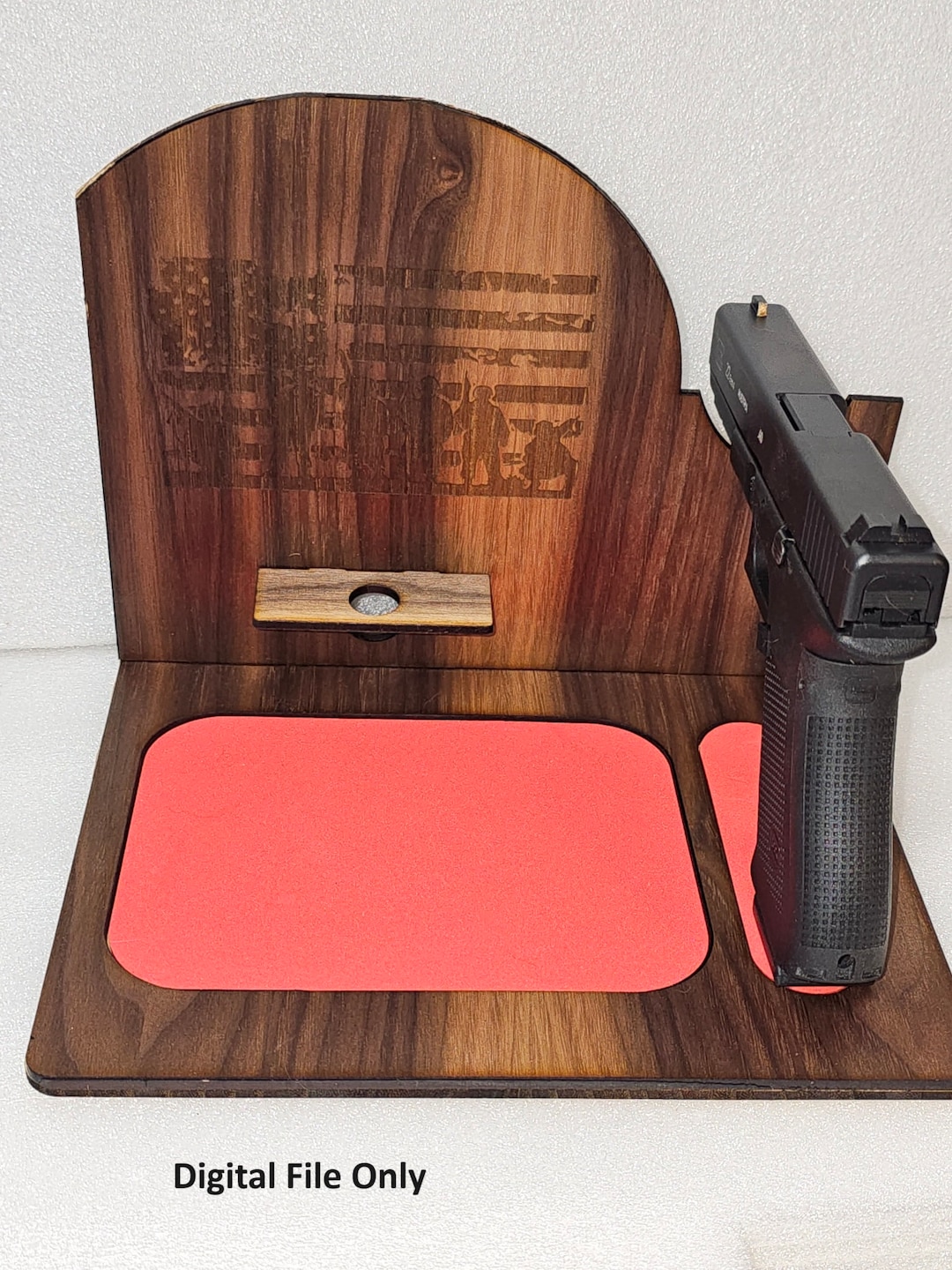 Digital File for Self Defense Nightstand Holder With Cell Phone ...
