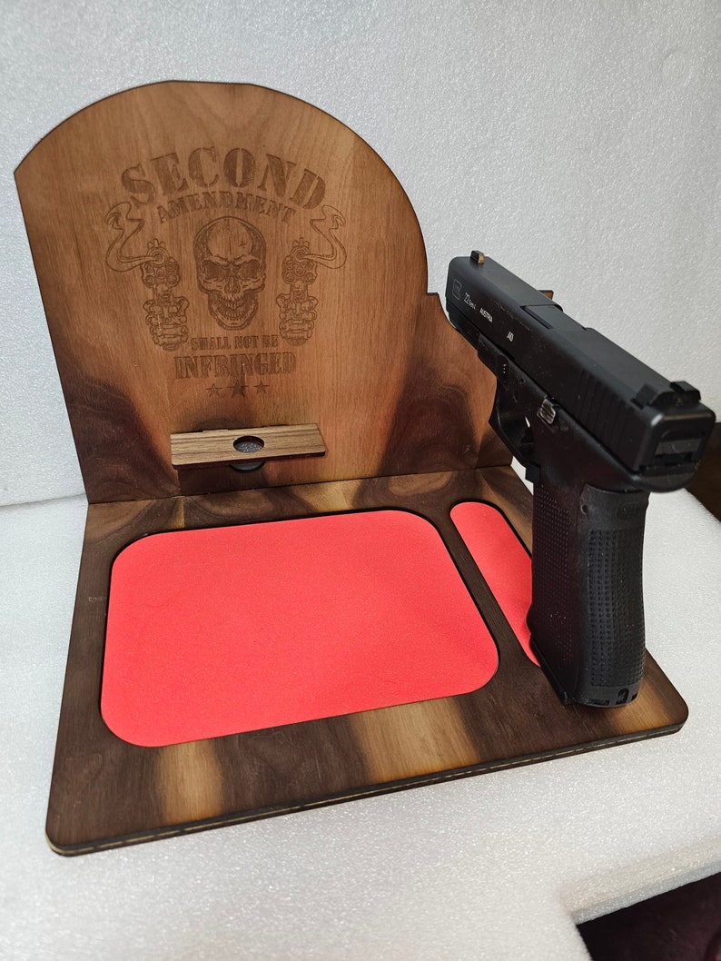 Digital File for Self Defense Nightstand Holder With Cell Phone ...