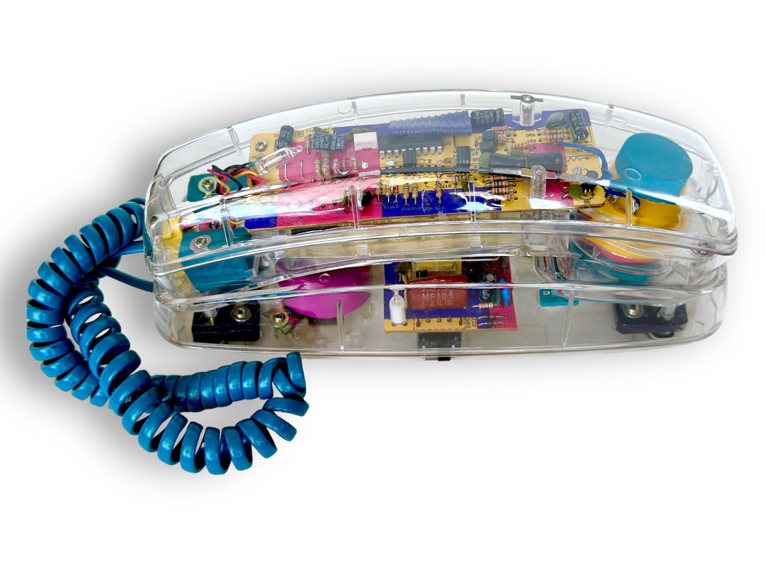Vintage Clear Transparent 80s Phone Babysitters Club Light - Etsy