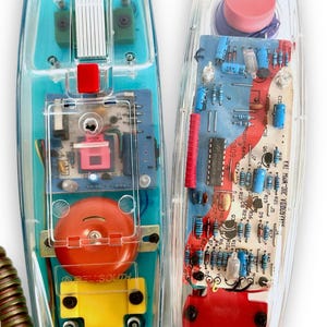 Vintage Clear Transparent 80s Phone Babysitters Club Light up BELLSOUTH ...