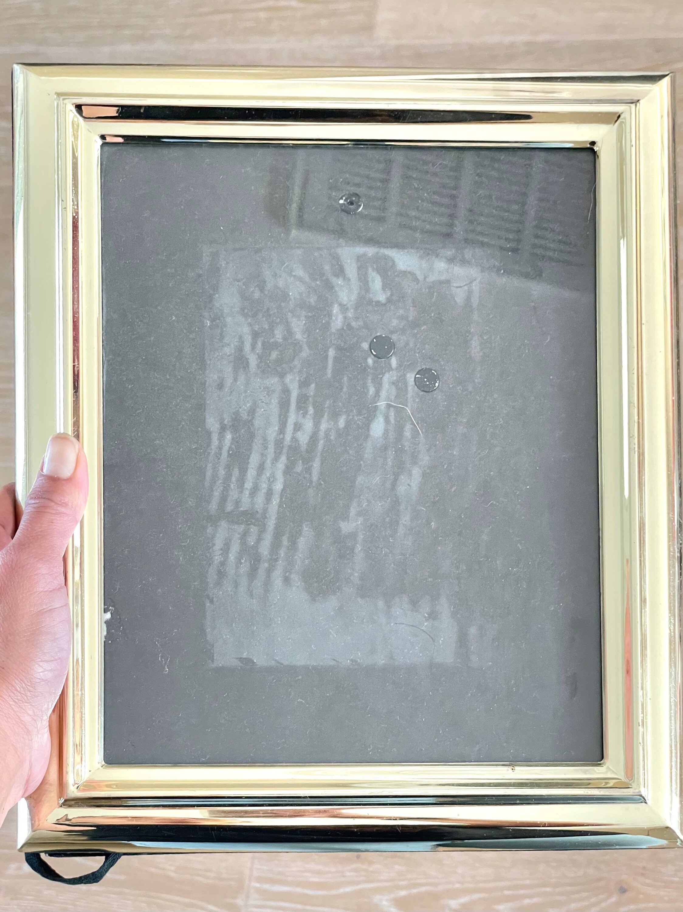 Vintage Brass Picture Frame Retro Frame Hollywood Regency | Etsy