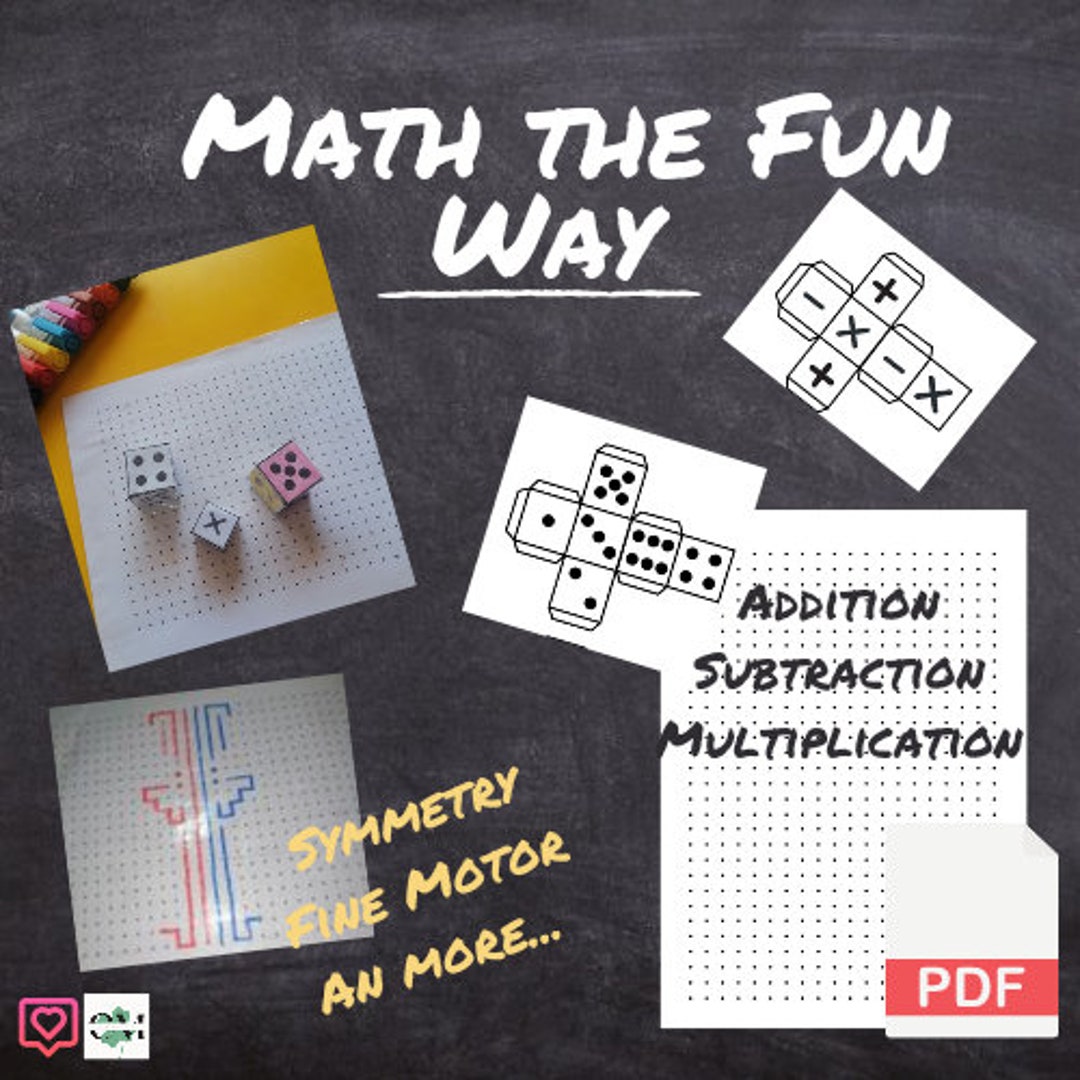 Add Subtract Multiply Shape Symmetry Math Game Addition Subtraction ...