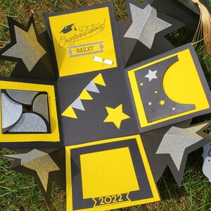 Graduation Explosion Gift Box | Graduation Gift | Graduation Keepsake ...