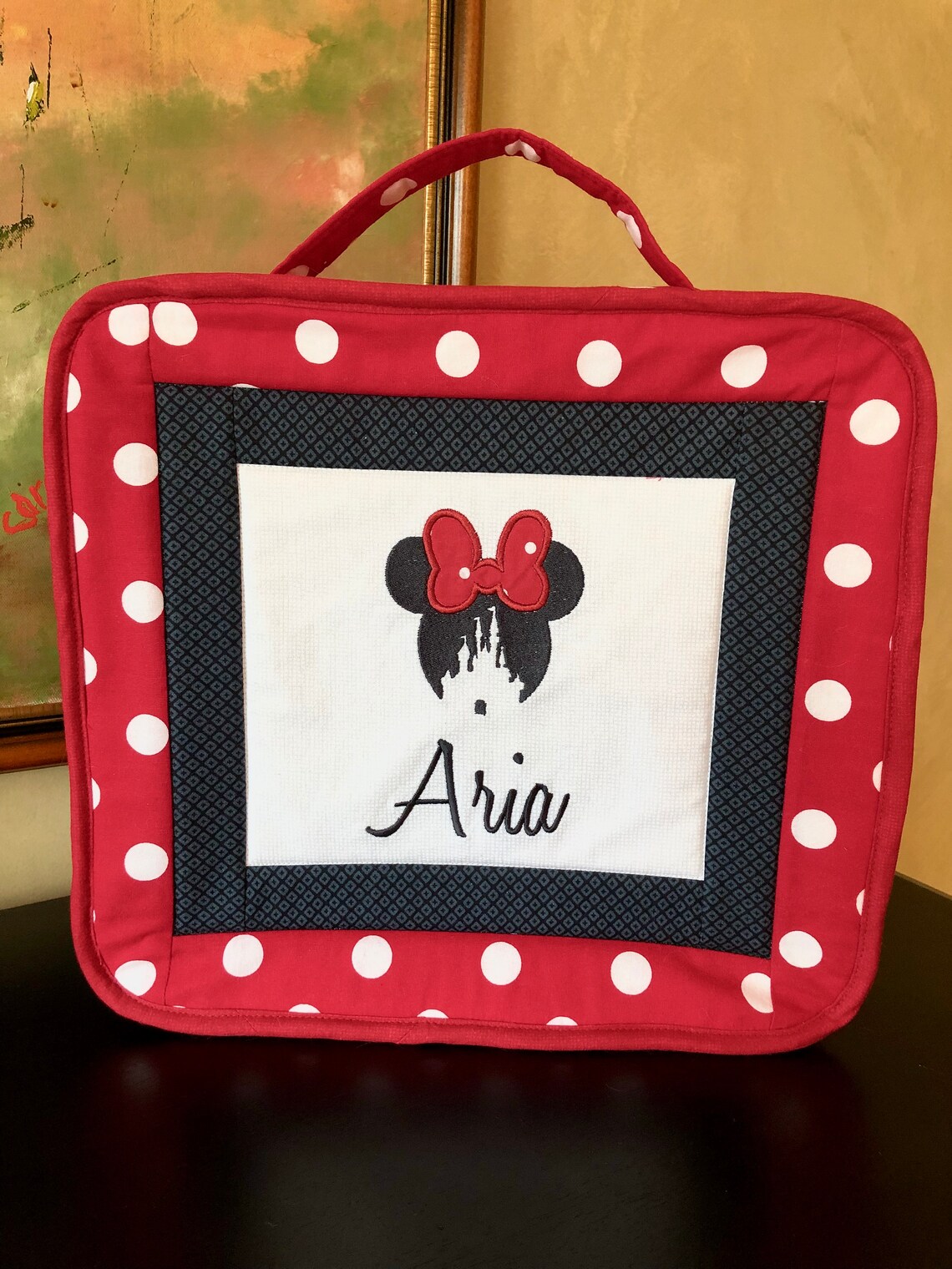 Mouse Ear Organization and Storage Bag - Disney Travel Bag - Cosmetic ...