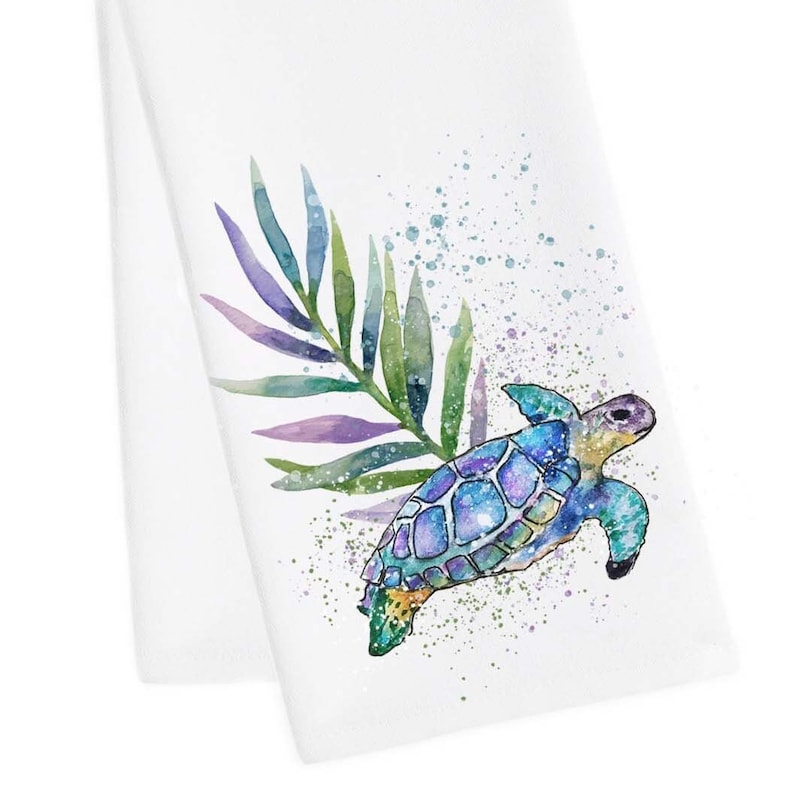 Sea Turtle Towel - Etsy