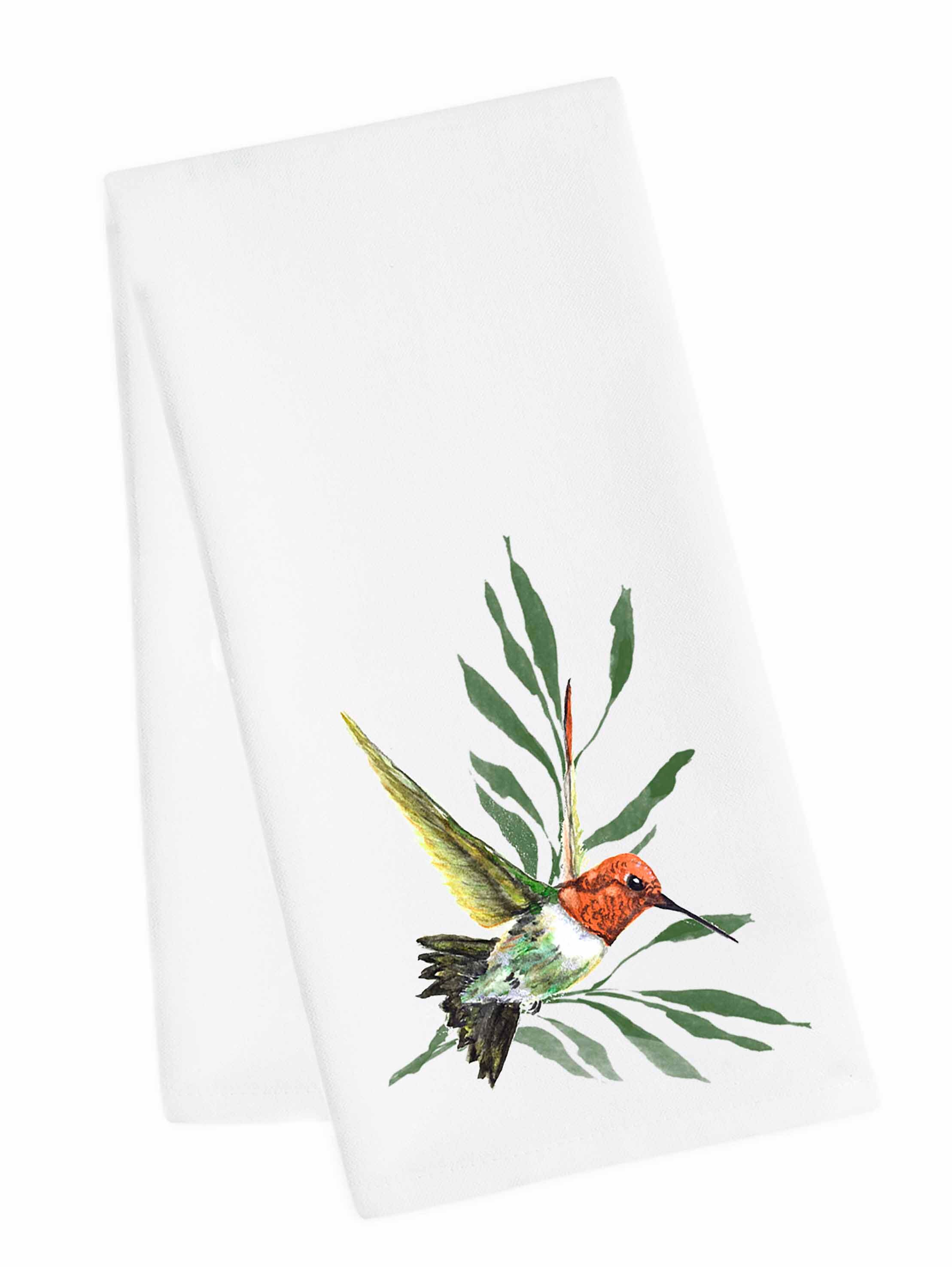Painted Bunting Tea Towel, Bunting Hand Towel, Bird Dish Towel, Bunting ...