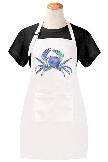 Contemporary Fish Apron, Hostess Apron, Fish Kitchen Apron, Fun Fish ...