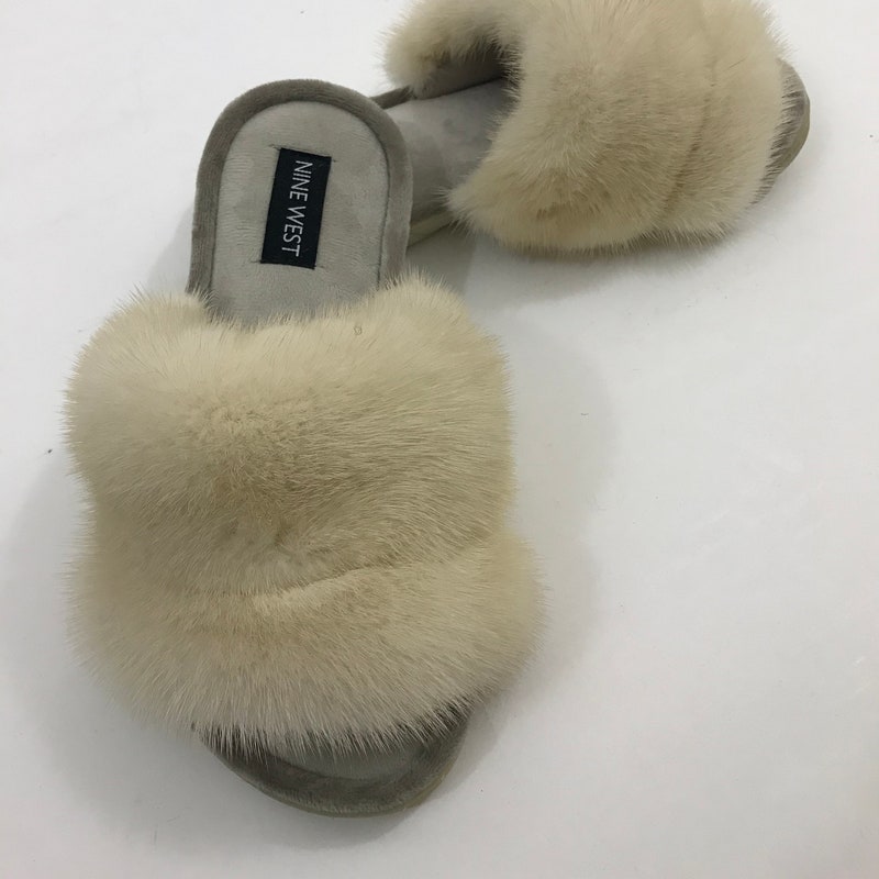 Mink Fur Slides - Etsy