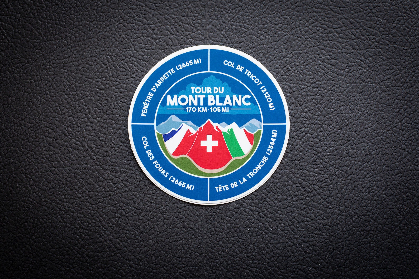 Tour Du Mont Blanc (TMB) Patch and Sticker Combo - Etsy