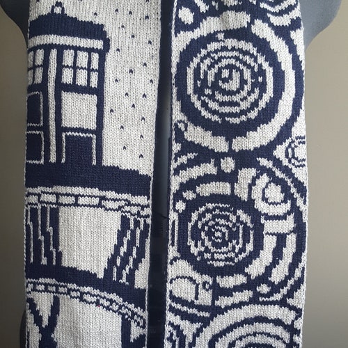 Doctor Who Double Knit Scarf Pattern - Etsy