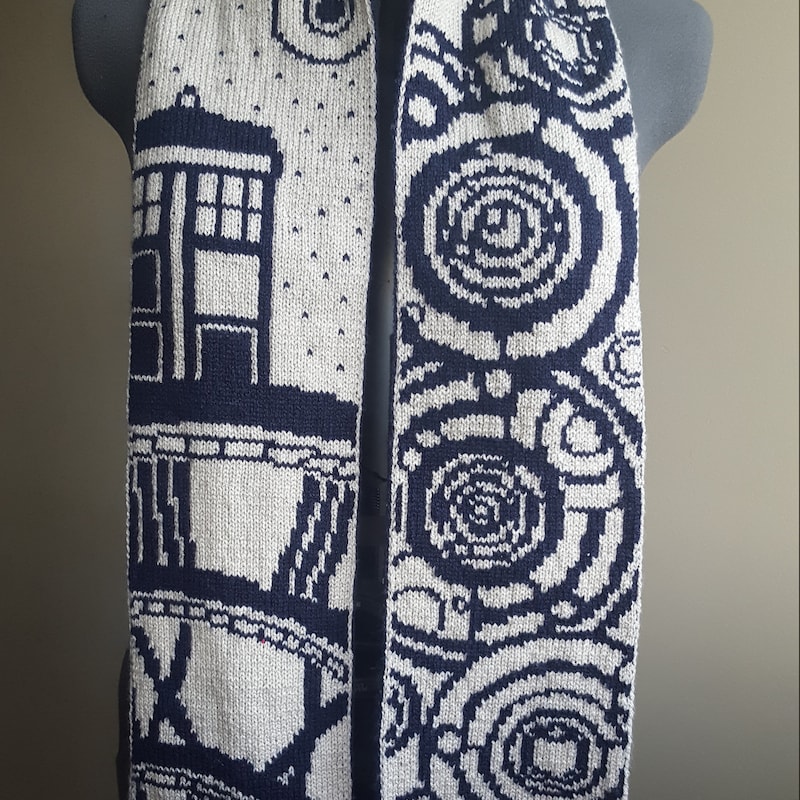 Doctor Who Scarf - Etsy