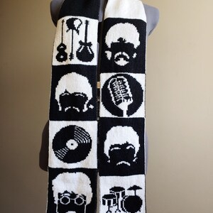 Beatles Double Knit Scarf Pattern - Etsy Canada
