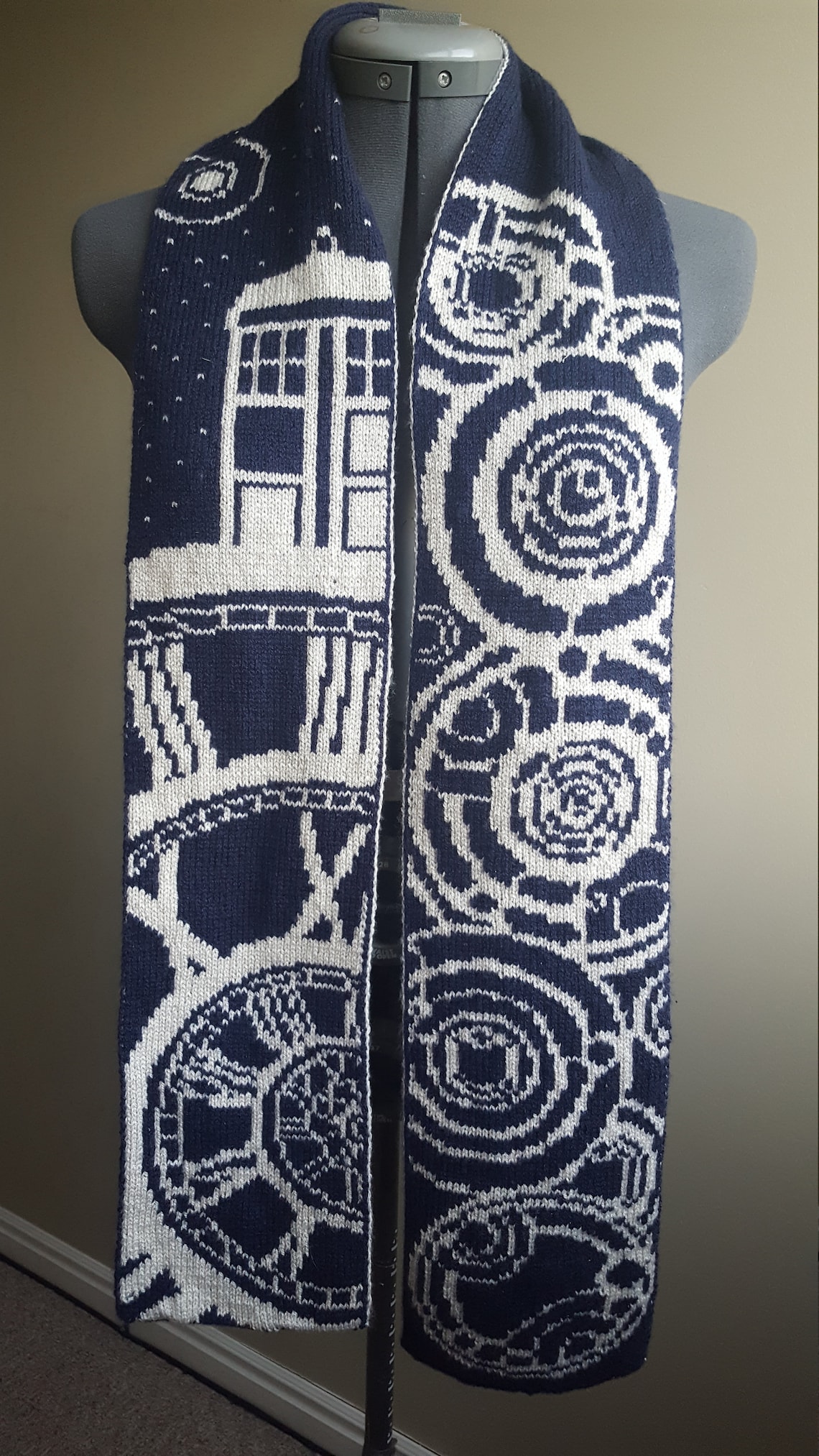 Doctor Who Double Knit Scarf Pattern - Etsy