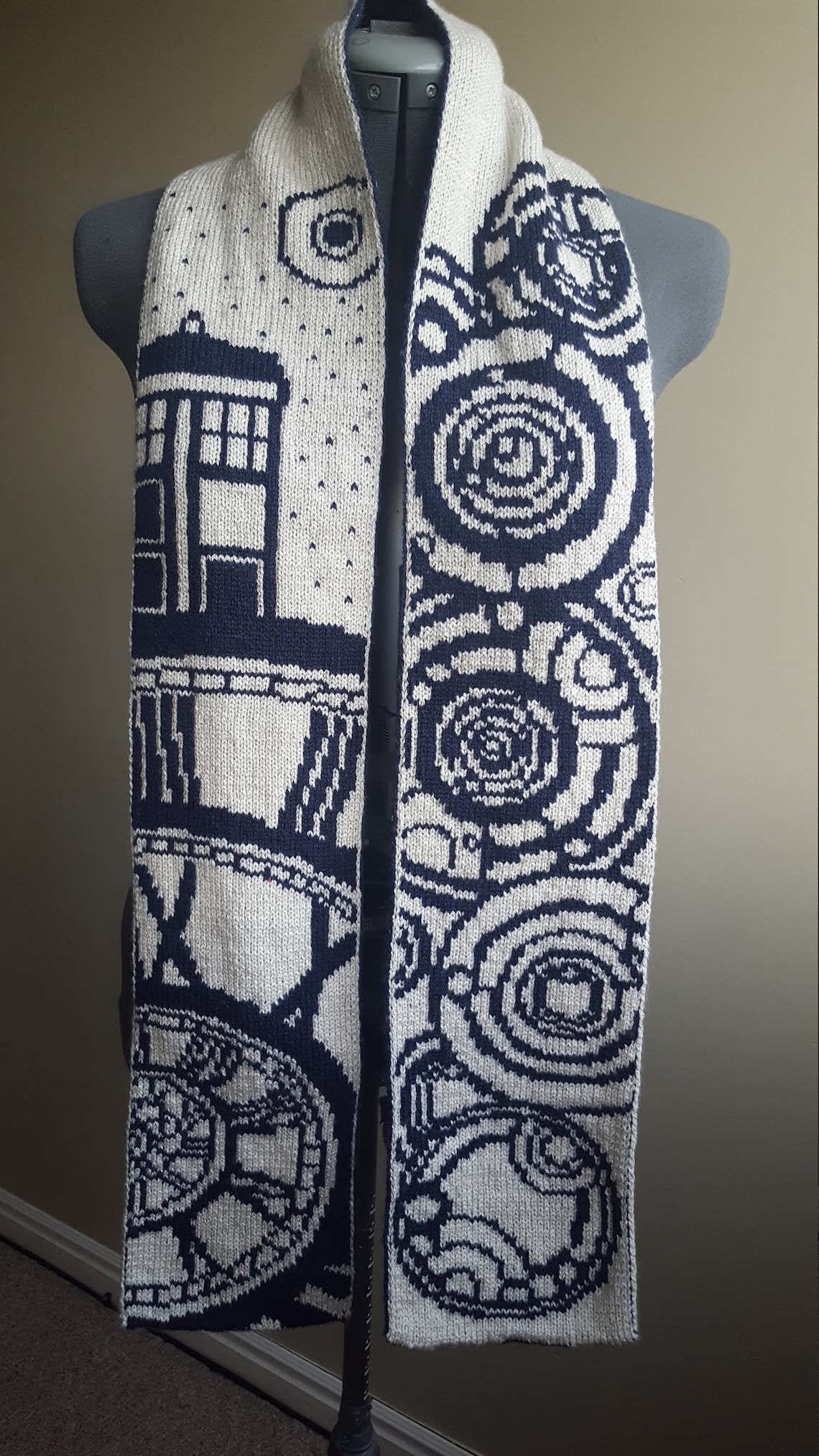 Doctor Who Double Knit Scarf Pattern - Etsy