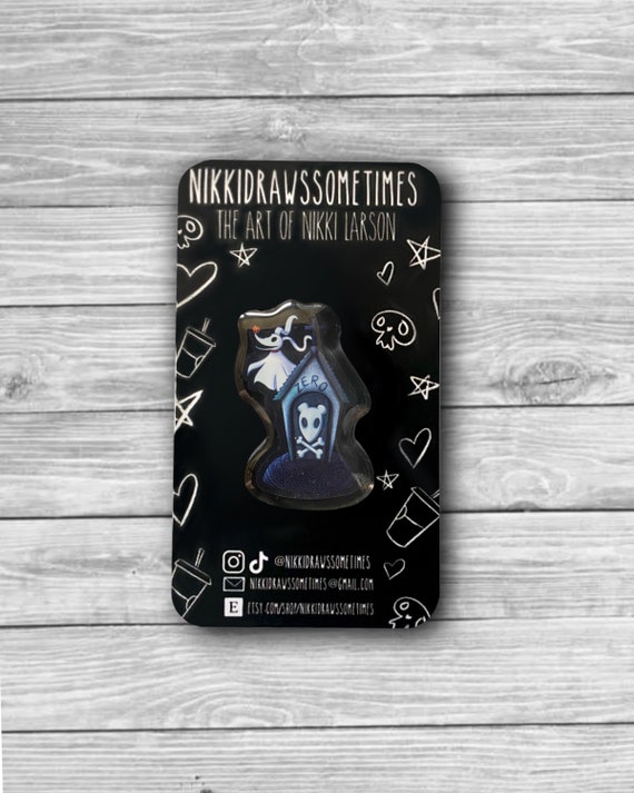 Zero Tombstone Nightmare Before Christmas Inspired Acrylic - Etsy