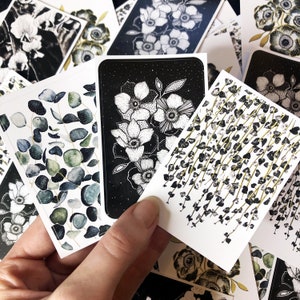 Plant Stickers, Flower Stickers, Large Stickers Set, Botanical ...