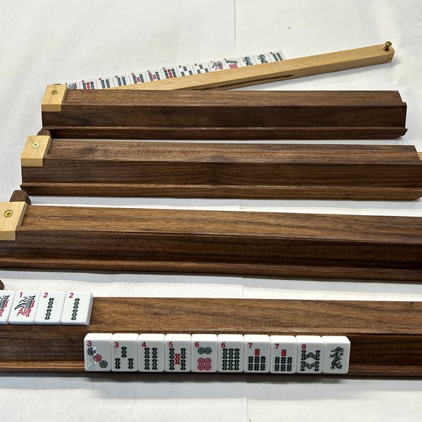 Mahjong Racks With Pushers - Etsy