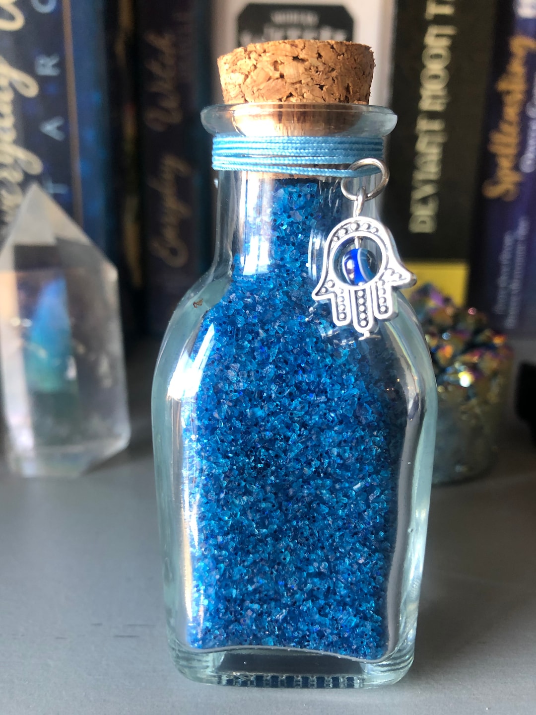 Witches Blue Ritual Salt for Protection and Evil Eye Removal - Etsy