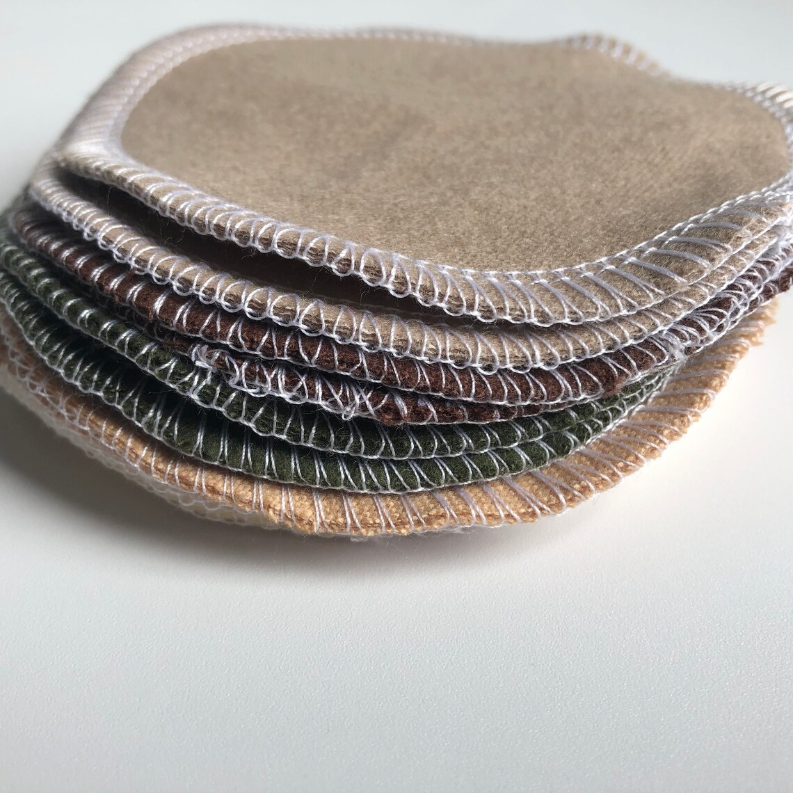 Earth Tone Facial Rounds Cotton Rounds Face Cloth | Etsy