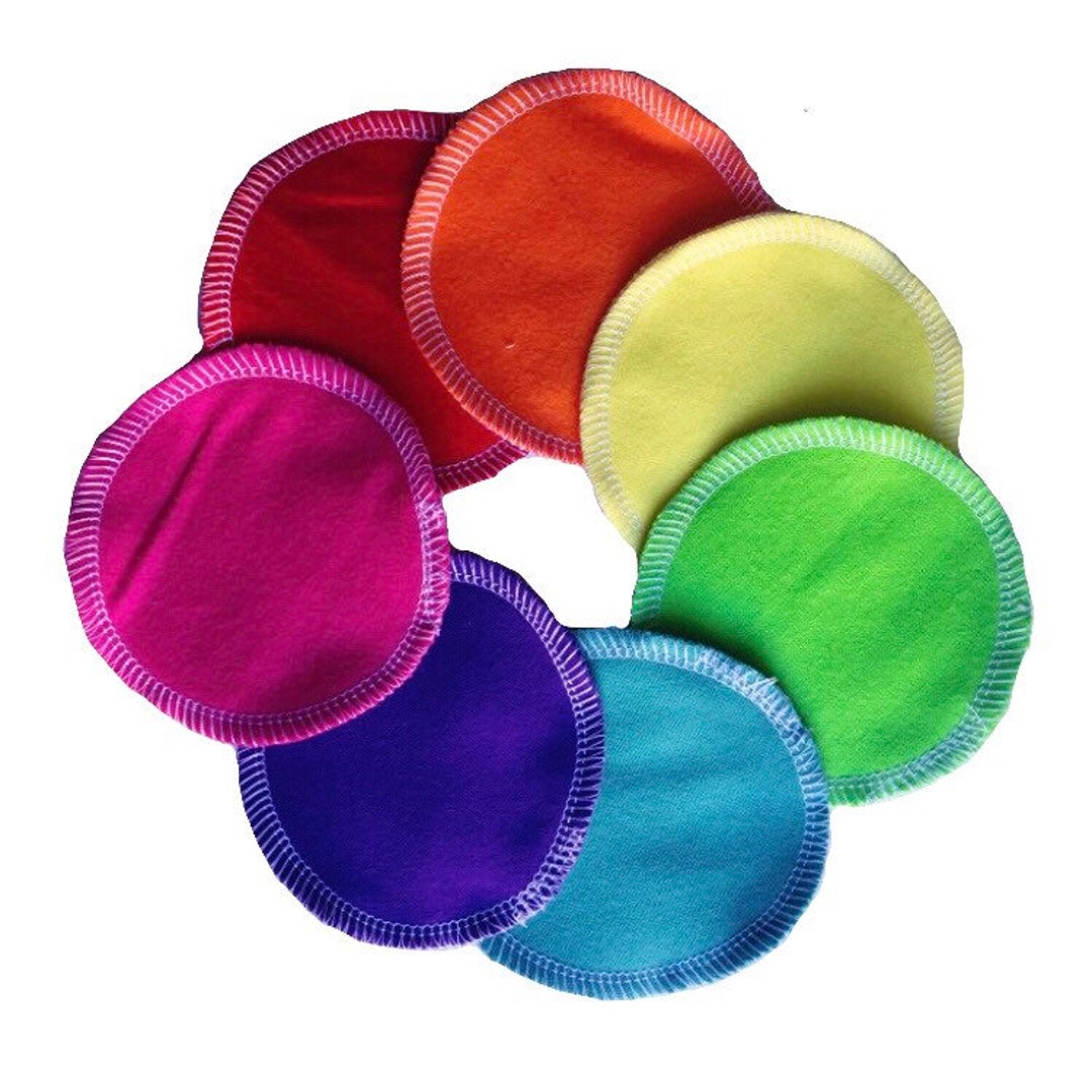 Rainbow Facial Rounds Cotton Rounds Face Cloth Facial Cloth Reusable ...