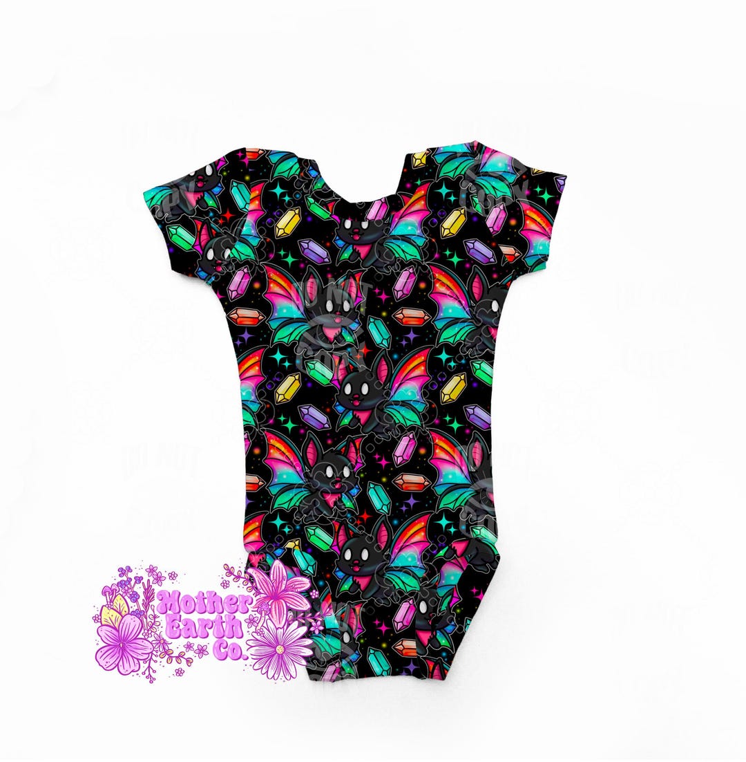 Bat With Crystals Leotard || Gymnastics || Leo || Girls || Sports ...