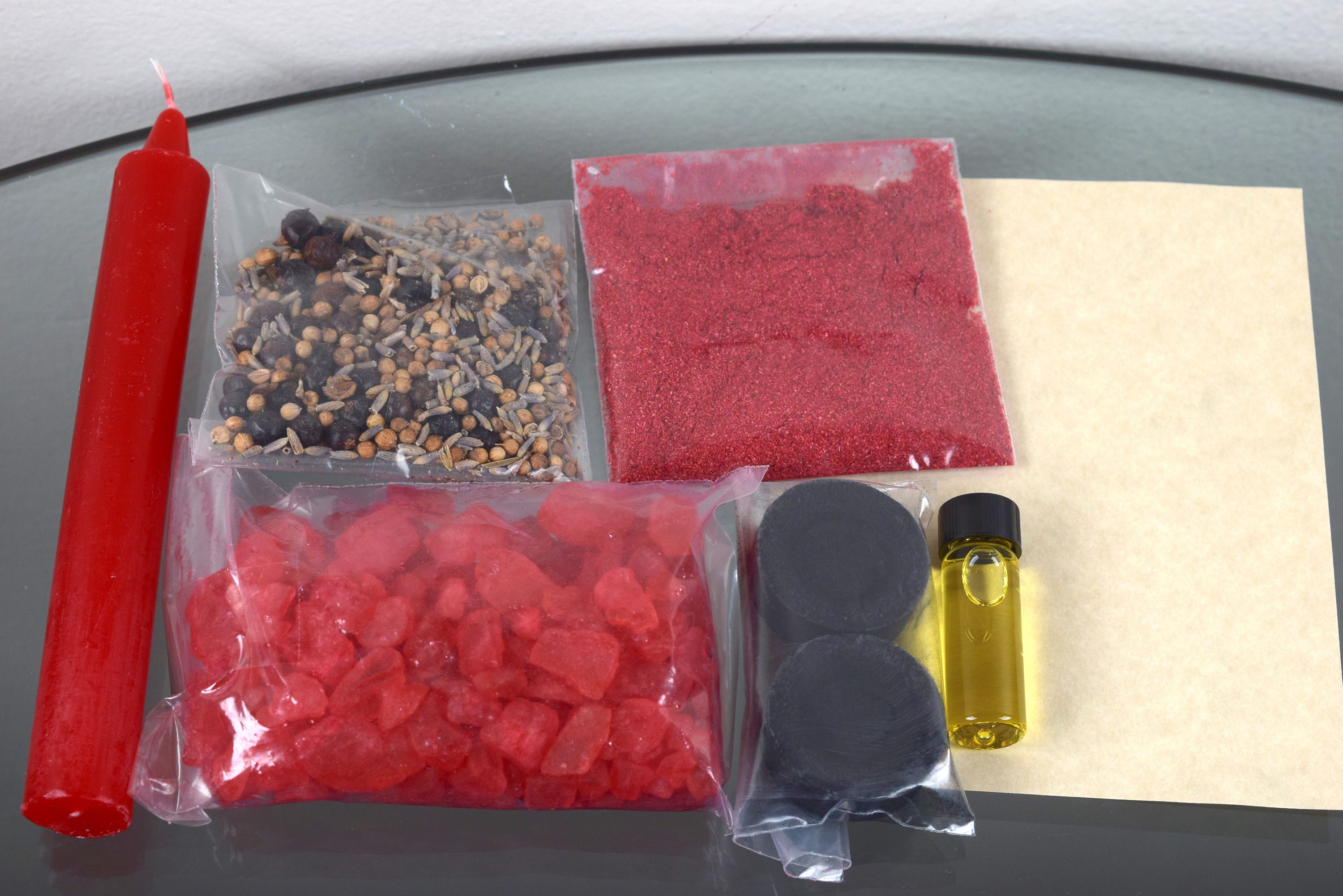 ATTRACTION Spell Kit Full/new Moon Handmade Magick - Etsy