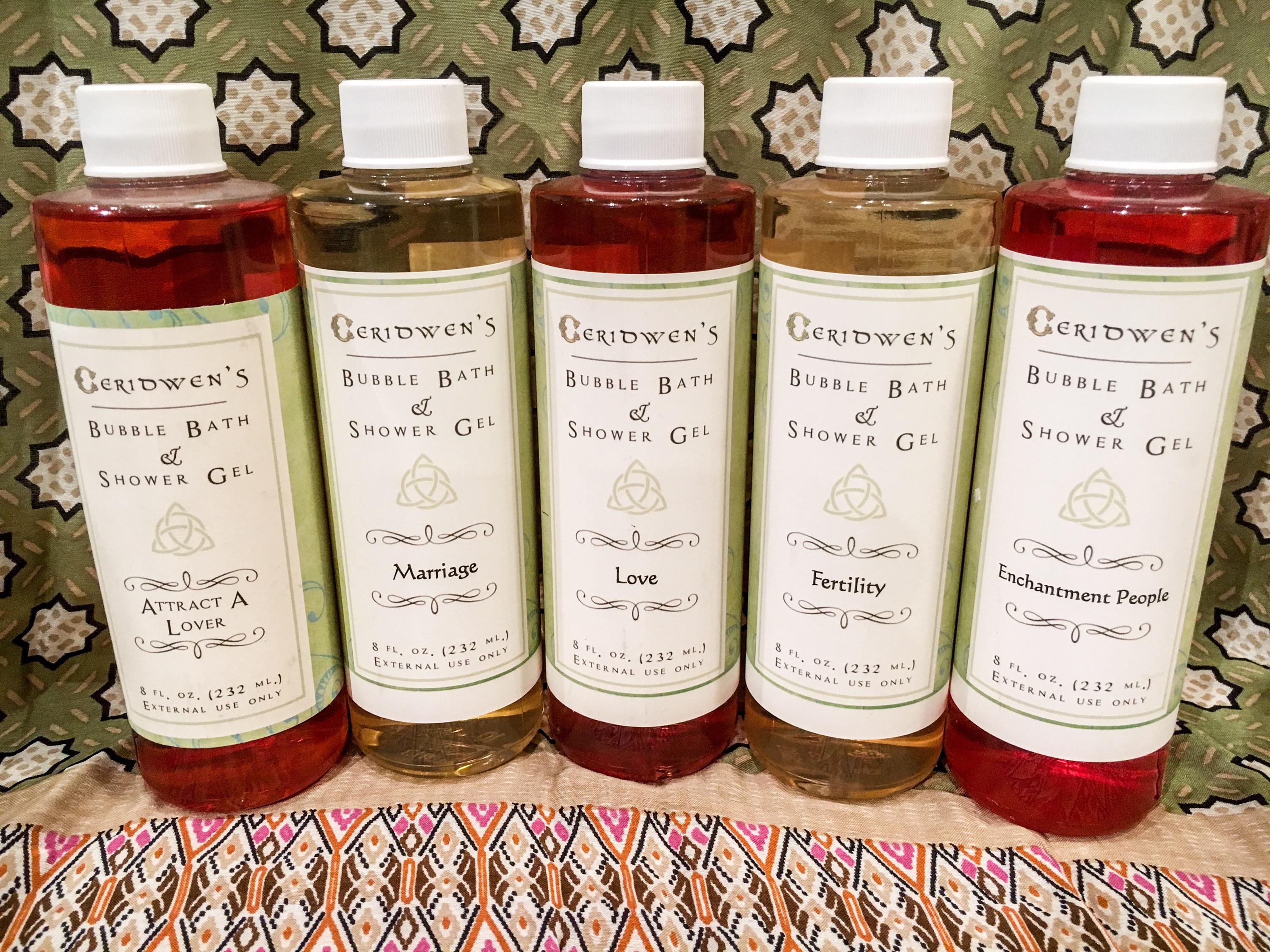 RELAXATION Bubble Bath and Shower Gel -spiritual Bath-full/new Moon ...