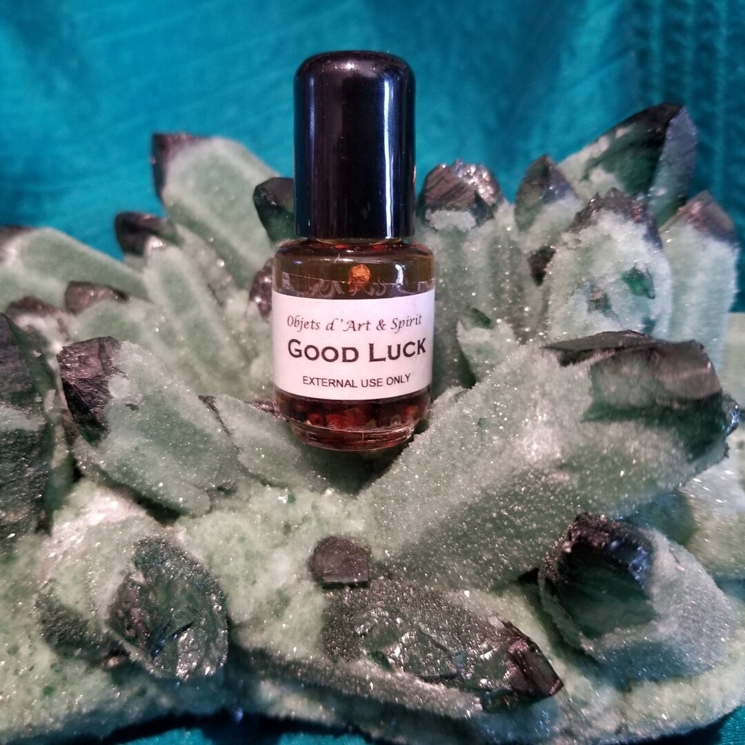 GOOD LUCK OIL Full/new Moon-handblended-herbal Oil-all Natural-spell - Etsy