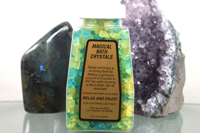 FAST LUCK Bath Salt Crystals Full/new Moon Spiritual Bath - Etsy