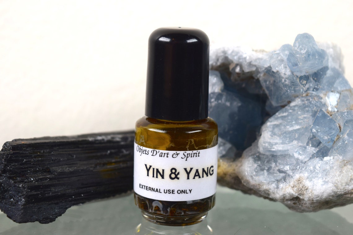 YIN & YANG OIL Full/New Moon-Handblended-Herbal Oil-All | Etsy