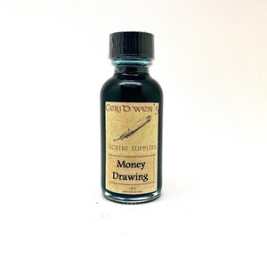 MONEY DRAWING Magical Ink - Herbal Handmade Ink - Green Ink ...