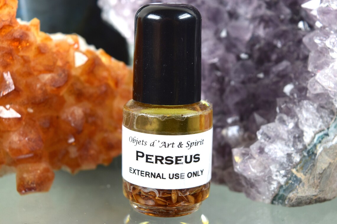 PERSEUS OIL Full/new Moon-handblended-herbal Oil-all Natural-spell - Etsy