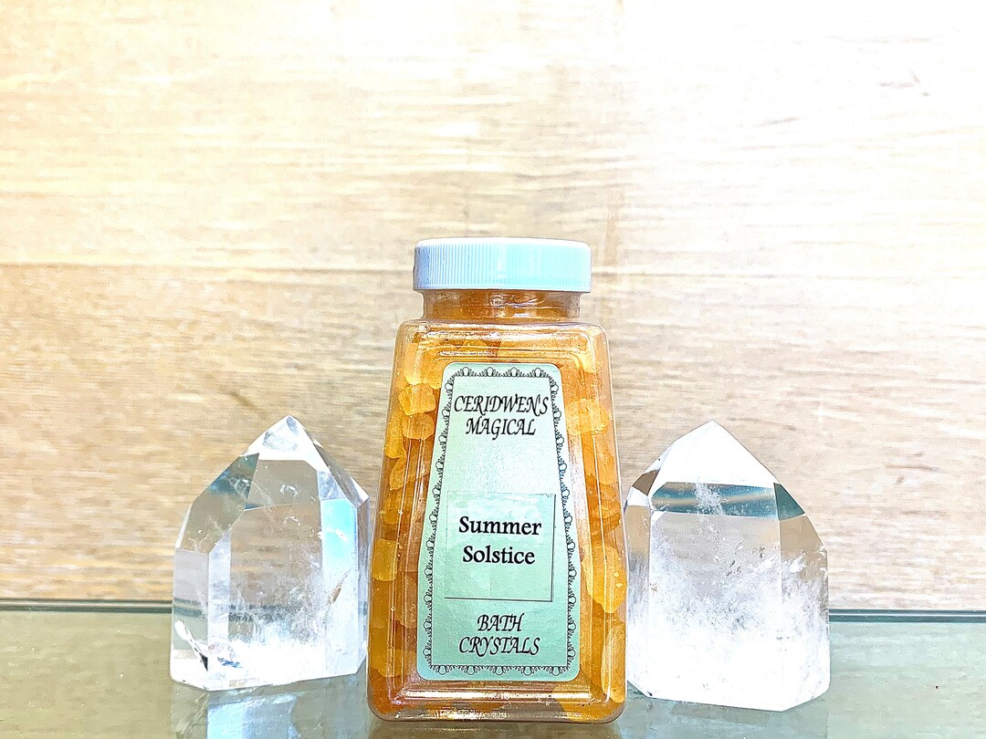 SUMMER SOLSTICE Bath Salt Crystals Spiritual Bath - Limpia - Ablution ...