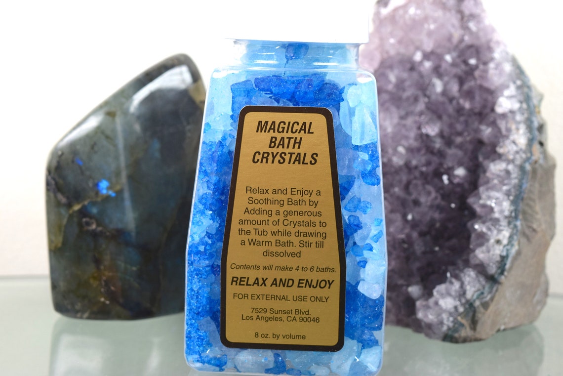 New Beginnings Bath Salt Crystals - Full/new Moon Spiritual Cleanse - Etsy