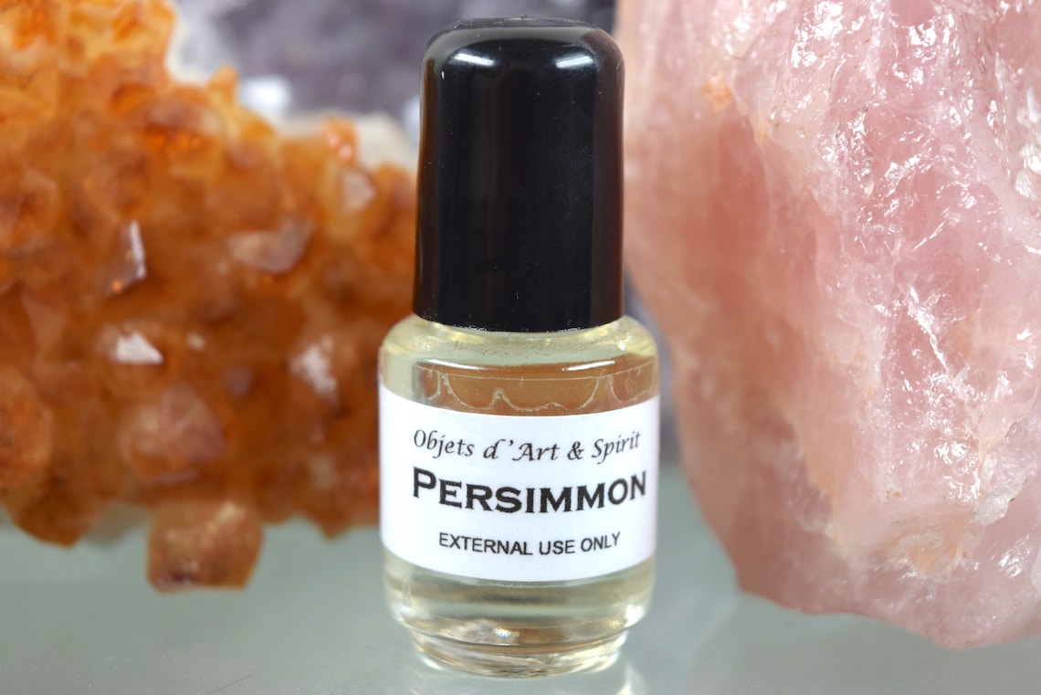 PERSIMMON OIL Full/new Moon-handblended-herbal Oil-all Natural-spell - Etsy