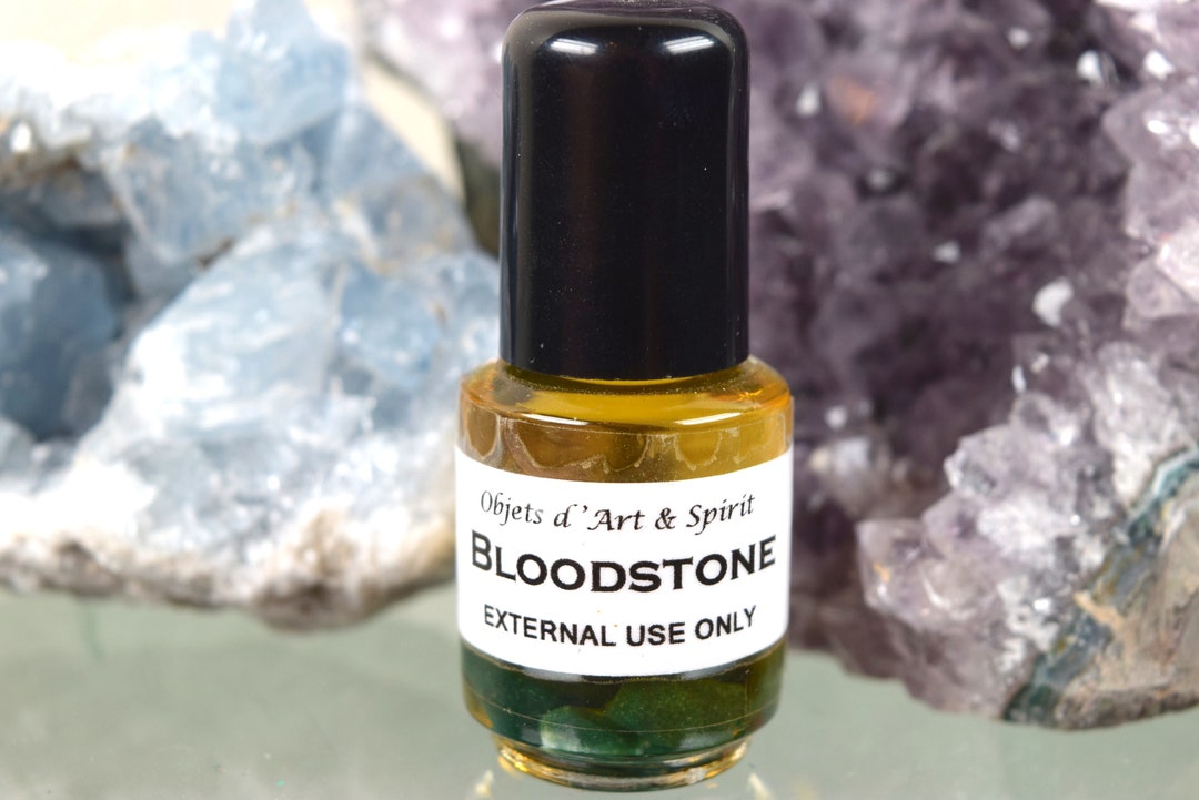 BLOODSTONE OIL Full/new Moon-handblended-herbal Oil-all Natural-spell ...