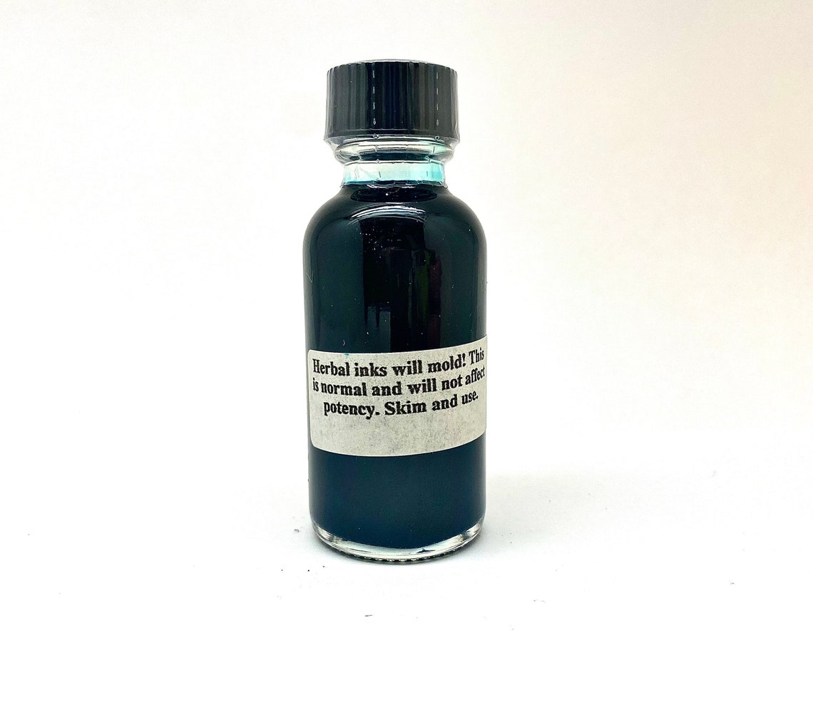 HEALING Magical Ink - Herbal Handmade Ink - Green Ink - Calligraphy Ink ...
