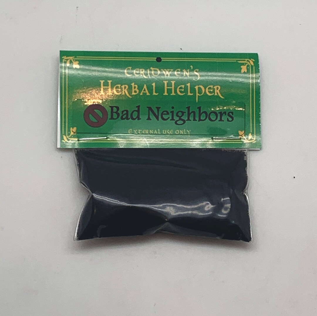 NO BAD NEIGHBORS Herbal Helper Spell Kit - Etsy
