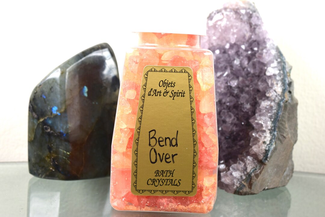 BEND OVER Bath Salt Crystals Full/new Moon Spiritual Bath - Limpia ...