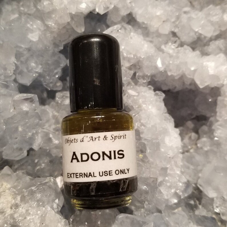 ADONIS OIL Full/new Moon-handblended-herbal Oil-all Natural-spell - Etsy