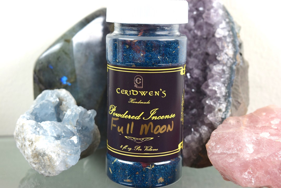 FULL MOON INCENSE - Full/new Moon-handmade – Ritual Incense – Loose ...