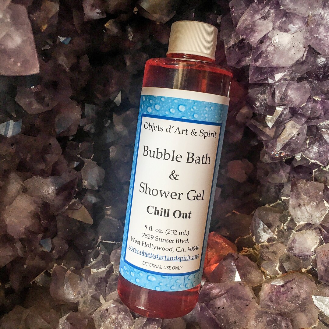 CHILL OUT Bubble Bath and Shower Gel -spiritual Bath-full/new Moon ...
