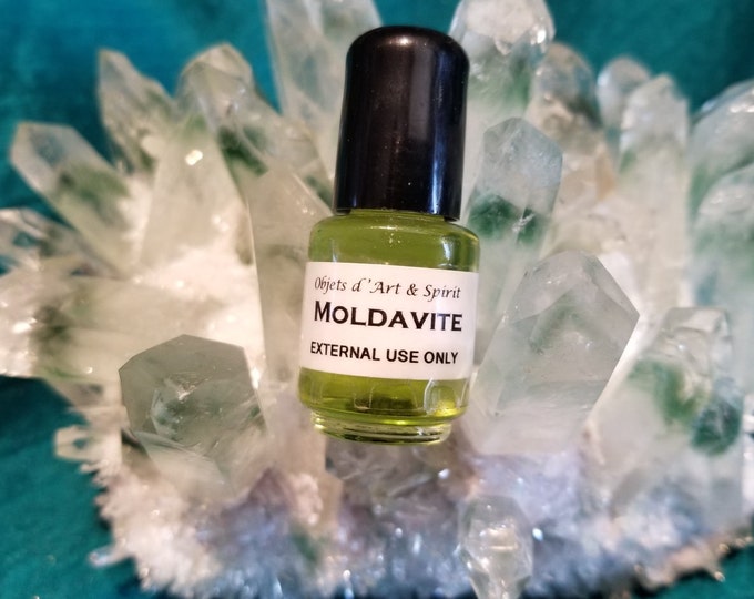 Moldavite Oil 100% Pure Essential Oils Moldavite Life - Etsy