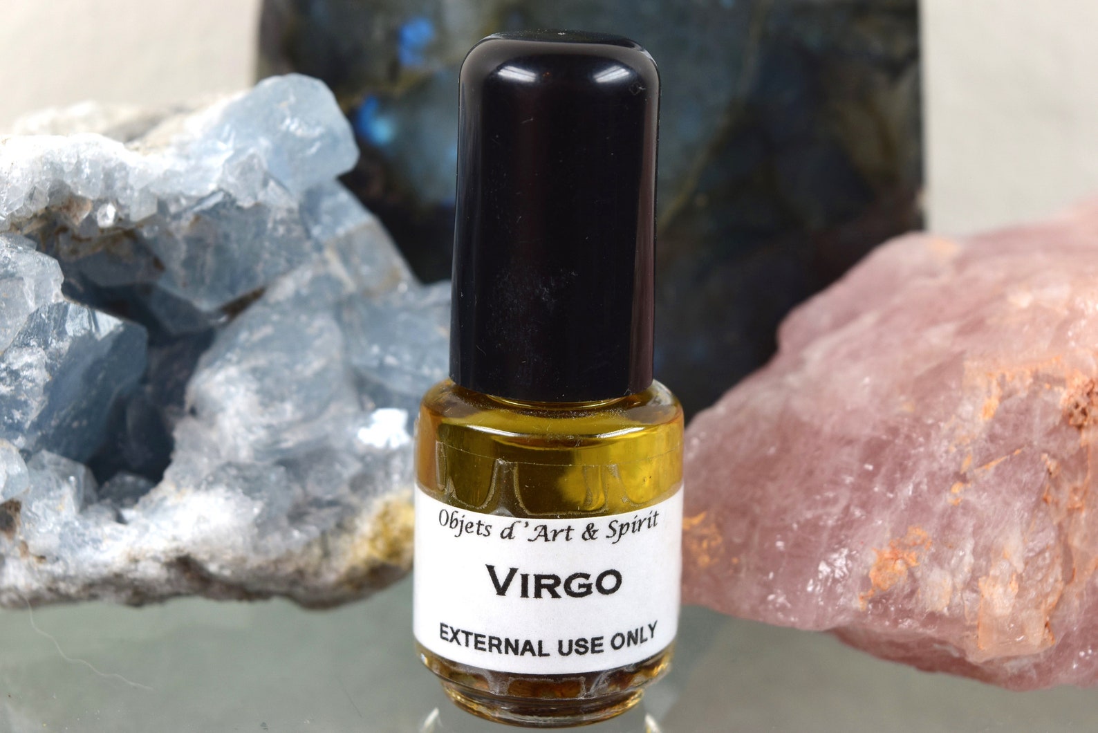 VIRGO OIL Full/new Moon-handblended-herbal Oil-all - Etsy