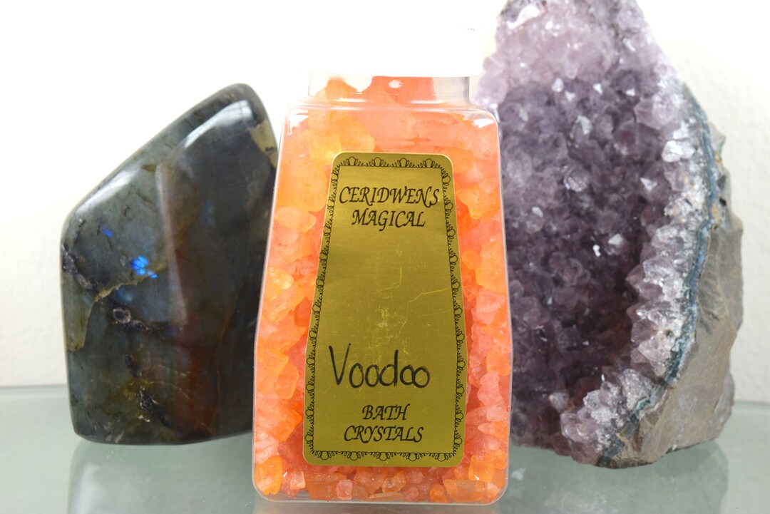 VOODOO Bath Salt Crystals Full/new Moon Spiritual Bath - Limpia ...
