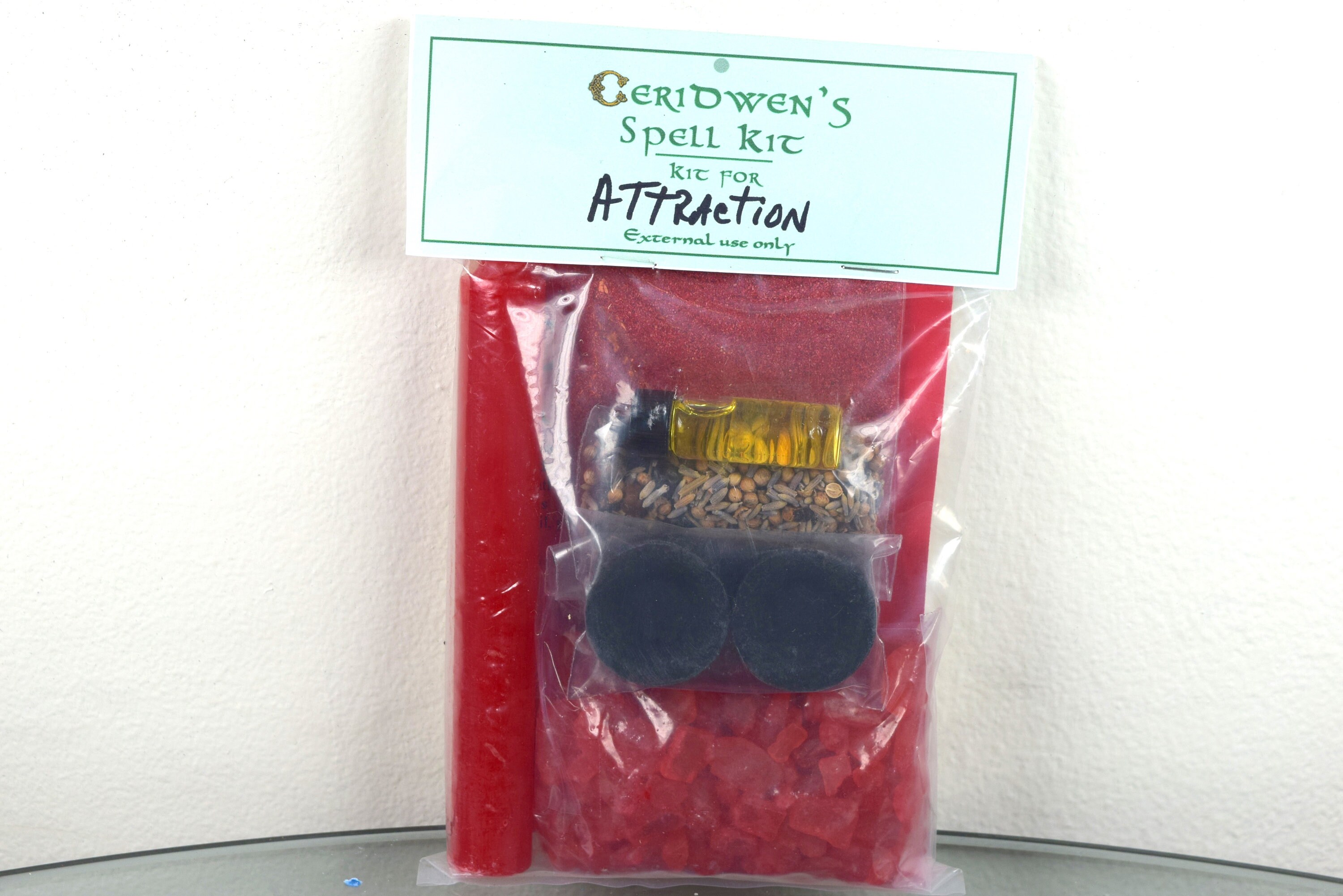 ATTRACTION Spell Kit Full/new Moon Handmade Magick - Etsy