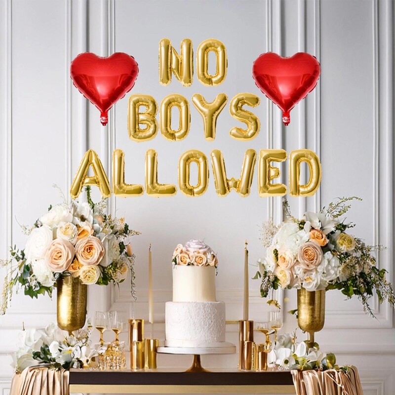 No Boys Allowed - Etsy