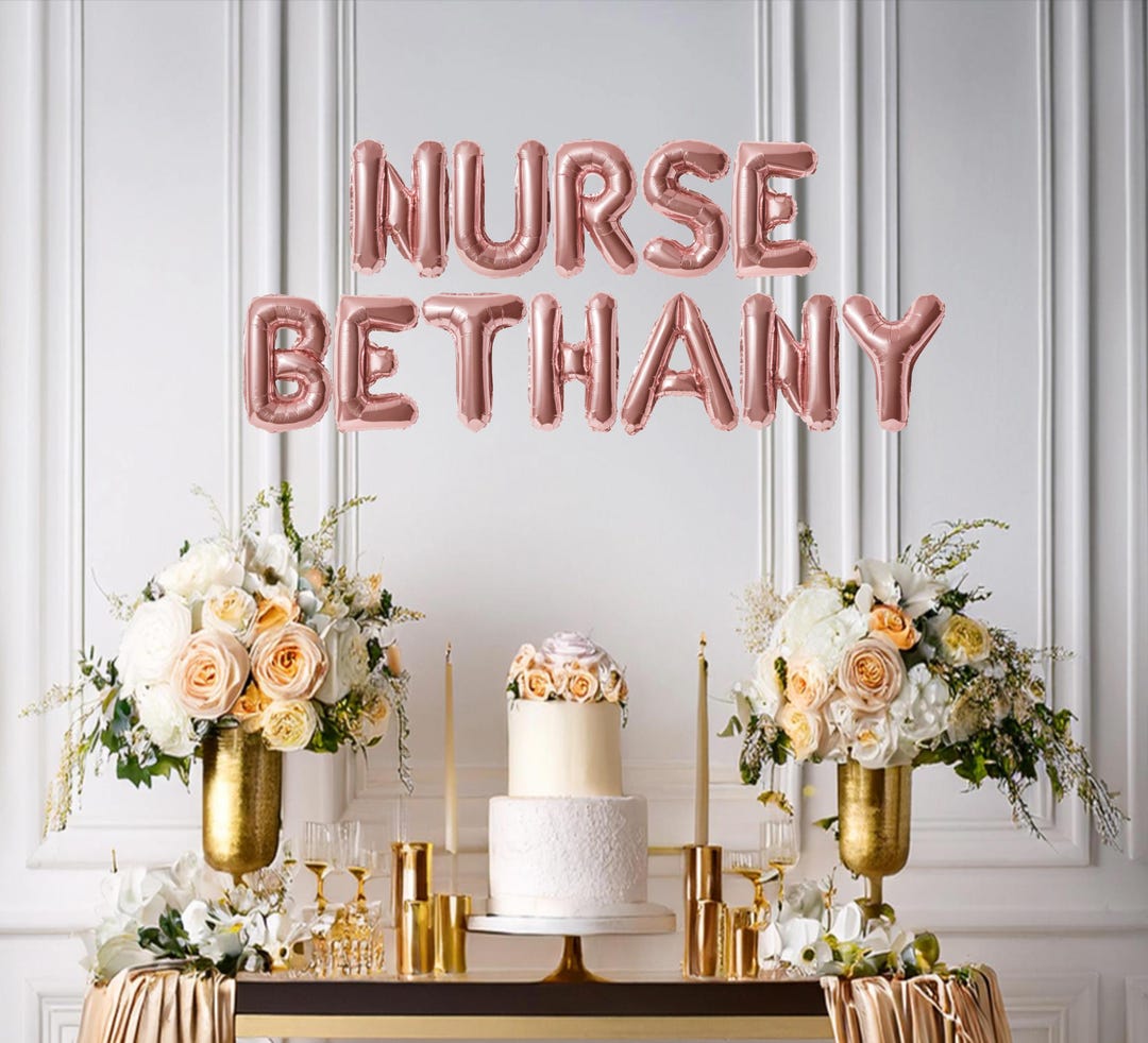 Nurse Graduation Party Decorations, Nurse Grad Balloons, Nurse ...