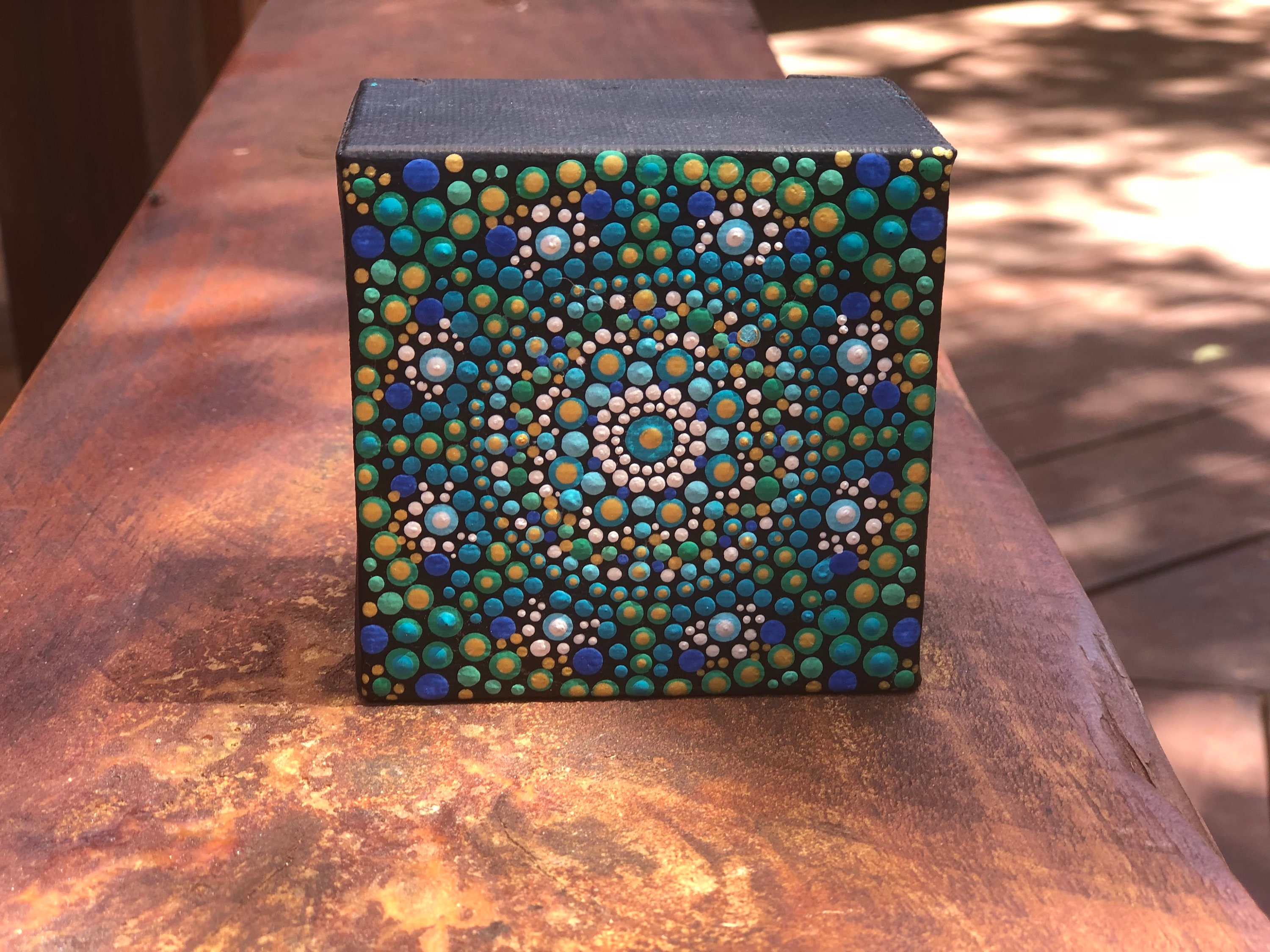Mandala Cube - Etsy
